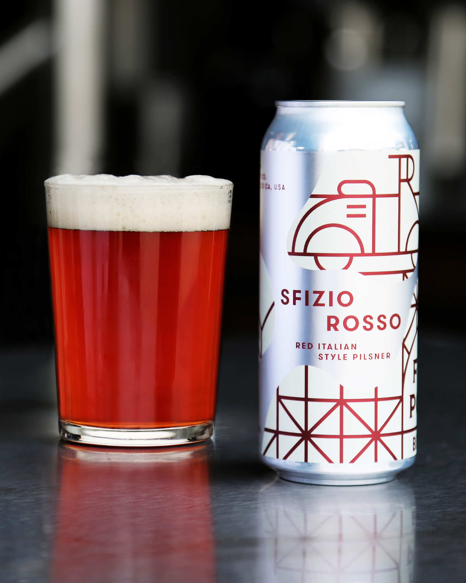 Sfizio Rosso Red Italian Style Pilsner — Fort Point Beer Co. – Fort ...