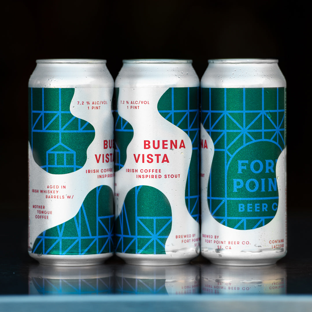 Buena Vista Irish Coffee Inspired Stout — Fort Point Beer Co. – Fort ...